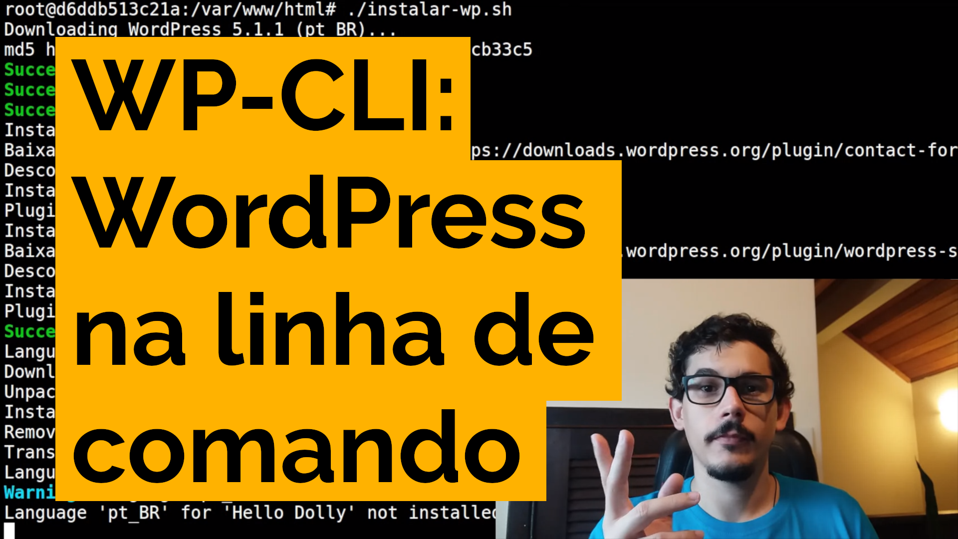 WP-CLI: WordPress na linha de comando | Felipe Elia
